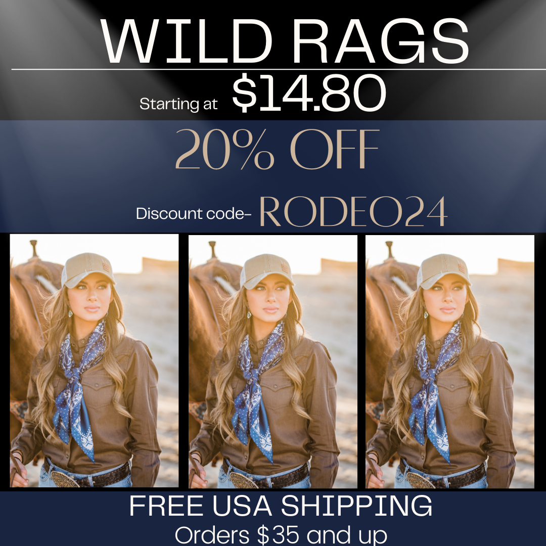 Custom tack for horses, custom dog collars and wild rags